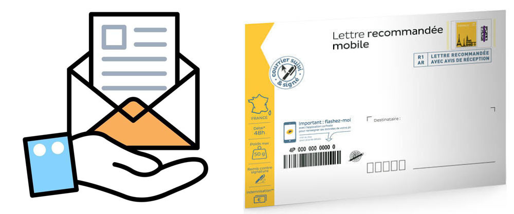 Nouveau service de Courrier en Recommandé